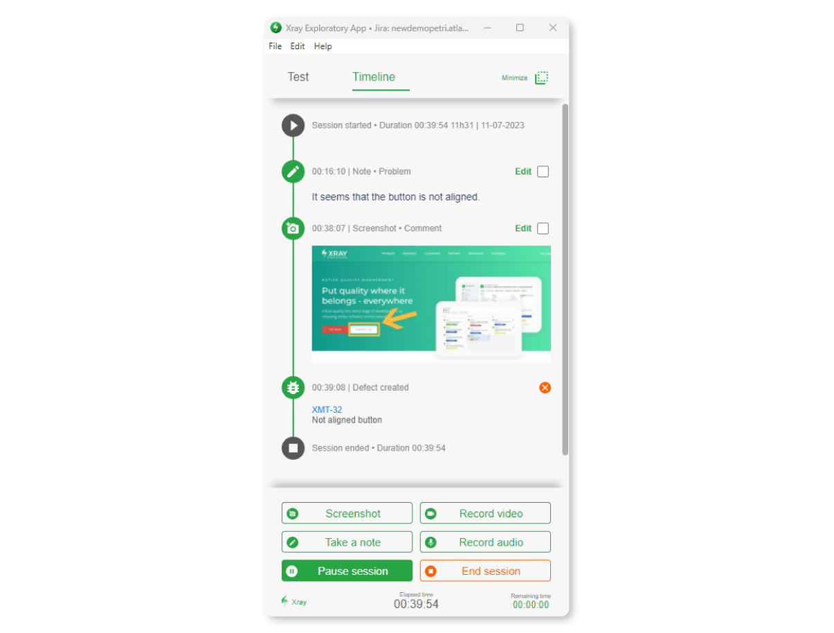 Identify and report bugs during exploratory testing - Xray Blog