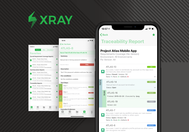 Test, Track & Report with the Xray Mobile App - Xray Blog